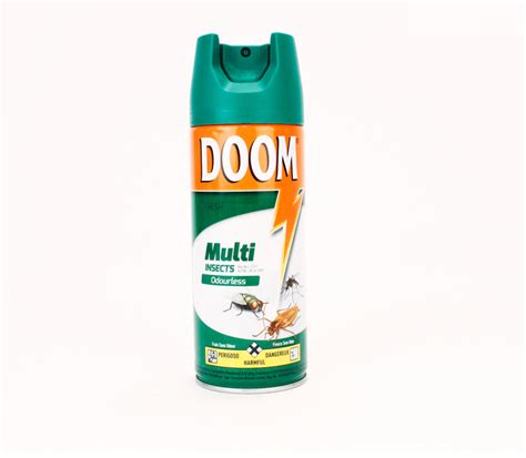 6 X 180 Ml Doom Multi Insects Odourless Spray Airstall