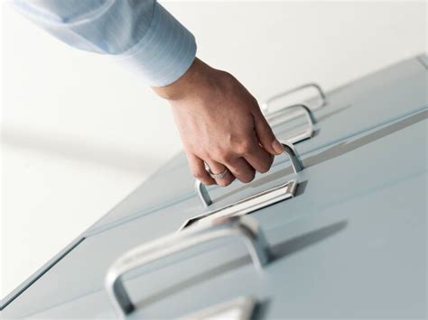 Premium Photo Professional Secretary Working And Searching Files In
