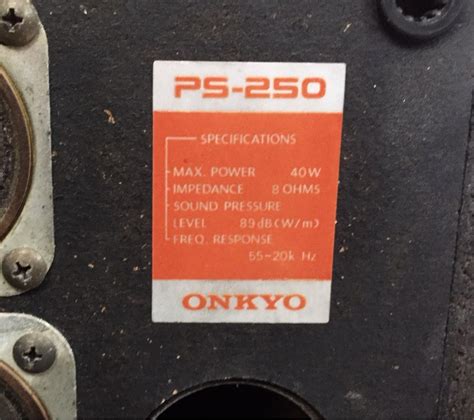 Rare Vintage Onkyo Speakers Audio Soundbars Speakers And Amplifiers On Carousell