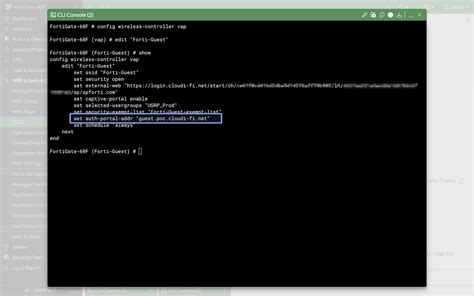 How To Set Up Multiple Captive Portals In Fortios Fortigate Cloudi Fi