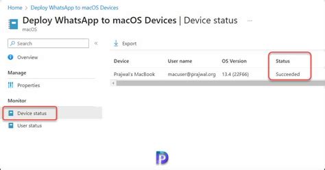 How To Deploy WhatsApp For MacOS Using Intune