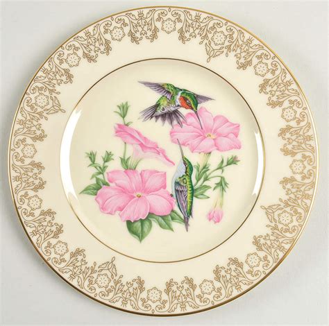 Garden Bird Collection Ruby Throated Hummingbird No Box By Lenox