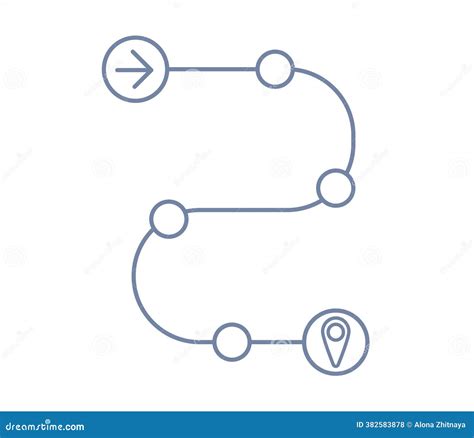 Chronology Line Icons Collection Timeline Progression Sequence Era Order Succession