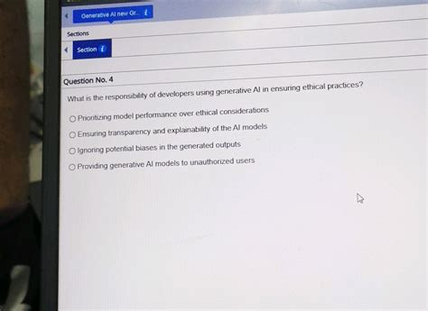 Generative Al New Gr I Sections Section I StudyX