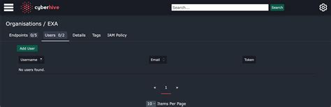 Create User With Access Token CyberHive Product Documentation