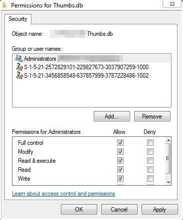 Windows Permission Problems Copying From NTFS HDD MyByways