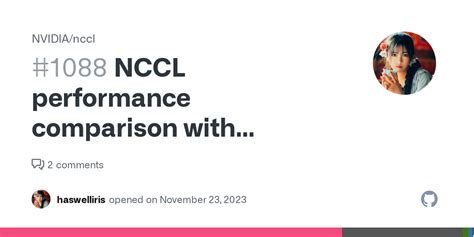 Nccl Performance Comparison With Msccl · Issue 1088 · Nvidianccl · Github