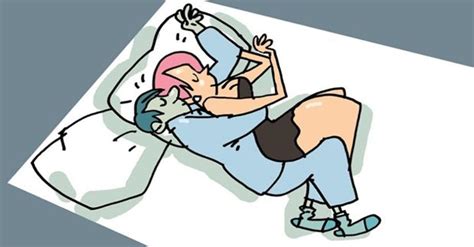A posição em que um casal dorme diz muito sobre a relação