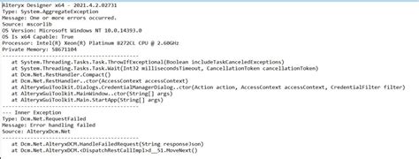 Unable To Open The Designer Once Dcm Is Enabled
