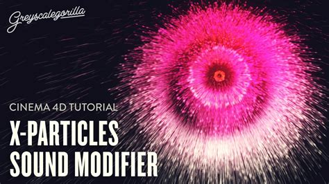 X Particles Tutorial Animate X Particles With The Sound Modifier Youtube