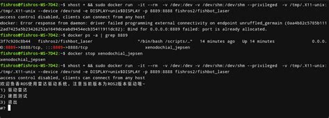 Bind For Failed Port Is Already Allocated Ros