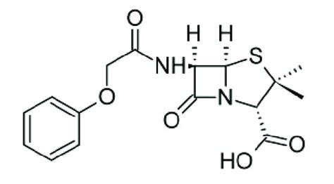 Structure Of Penicillin V Download Scientific Diagram