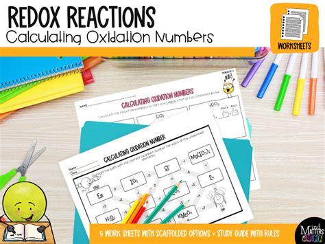 Assigning Oxidation Numbers Practice Worksheet Oxidation Num