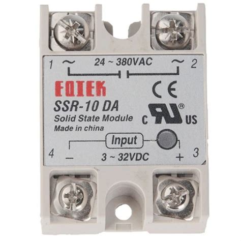 Relais Statique Ssr 40a Maroc Arduino Maroc Meilleur Prix