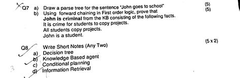 Bput Mca Artificial Intelligence And Expert System Question Third Year Fifth Semester