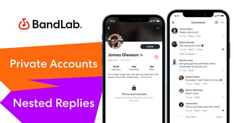 Private Accounts And Nested Replies Are Here Bandlab Blog