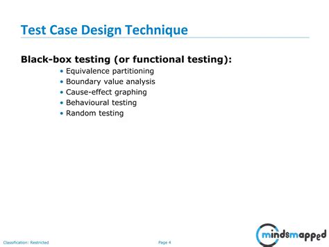 Test Case Design Techniques Pptx Computing Technology And Computing