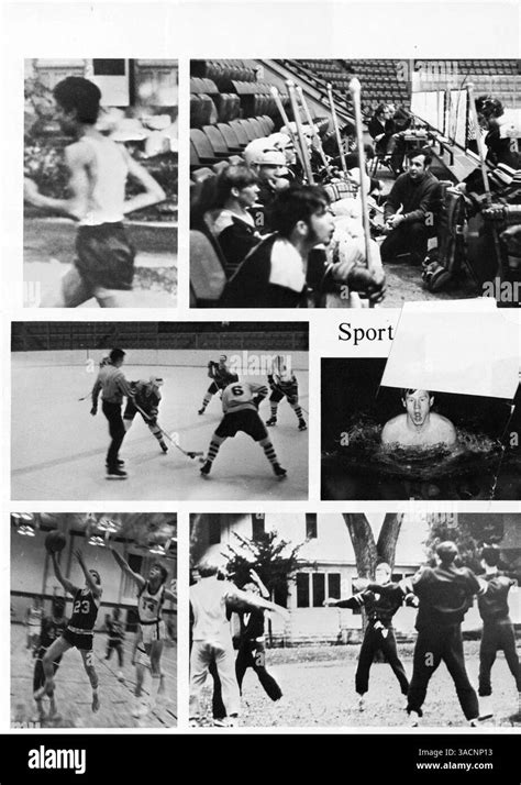 This Yearbook From The 1970 1971 Academic Year Captures The High School