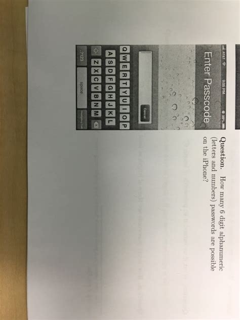 Solved How Many 6 Digit Alphanumeric Letters And Numbers