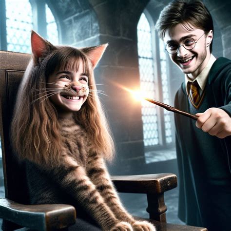 Tf Cat Hermione Harry Potter 114 By Mondohneerde On Deviantart