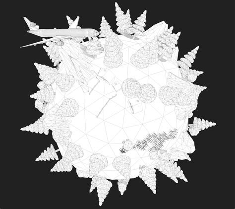 만화 행성 낮은 폴리 3d 모델 9 3ds C4d Dae Dxf Fbx Obj Wrl Unknown Free3d