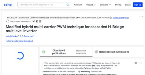 Modified Hybrid Multi Carrier Pwm Technique For Cascaded H Bridge Multilevel Inverter