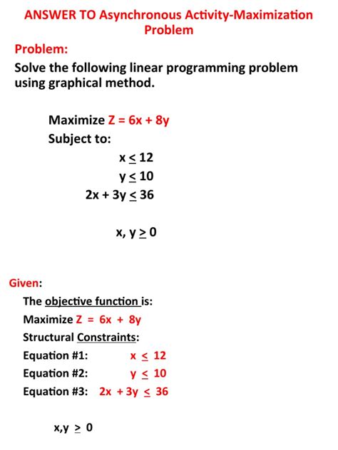 Activity Maximization Problem Pdf Mathematical Optimization Numerical Analysis