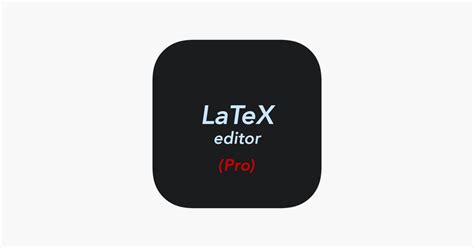 ‎pro Latex Formula Editor On The App Store