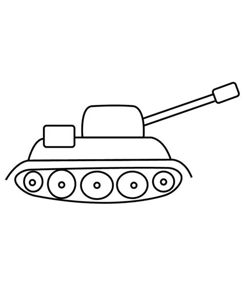 Learn How To Draw Tank In Simple Steps
