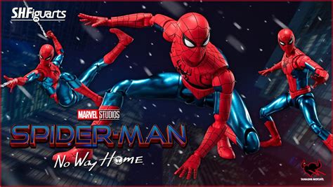 A New Spider Man No Way Home Red And Blue Suit Figure Has Been