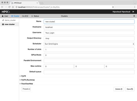 HPCCloud HPC Simulation Workflow In The Cloud