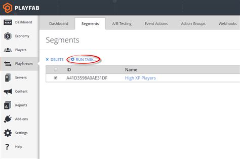 Bulk Actions For An Entire Player Segment Playfab Microsoft Learn