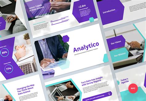 data science and analytics powerpoint presentation template graphue