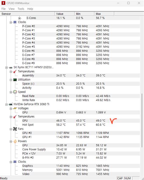 Cpu 온도 측정 그래픽카드 온도 확인 방법 Hwmonitor 네이버 블로그