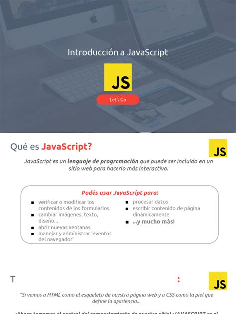 Introduccionajavascript Pdf Script Java Java Lenguaje De Programación
