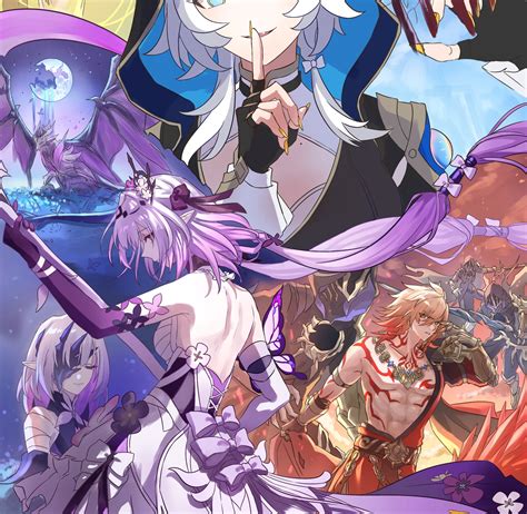 Tanemaki Monaka Castorice Honkai Star Rail Cipher Honkai Star