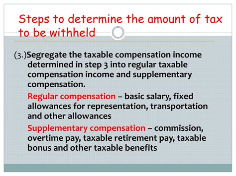 PPT WITHHOLDING TAX On WAGES PowerPoint Presentation Free Download ID 4476489