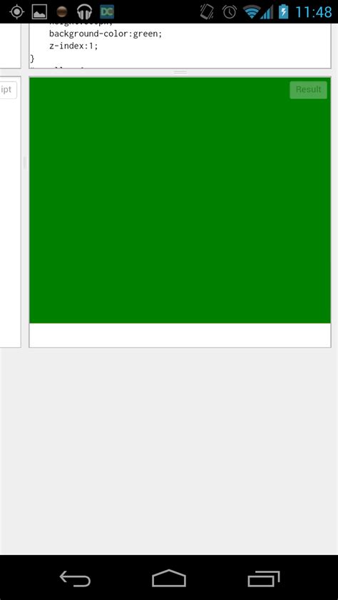 Pull Up Toolbar Using Only HTML And CSS In Android Browser