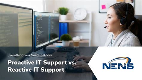Proactive It Support Vs Reactive It Support Everything You Need To Know Nens