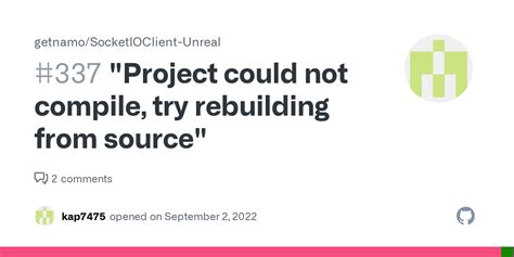 Project Could Not Compile Try Rebuilding From Source · Issue 337 · Getnamosocketioclient