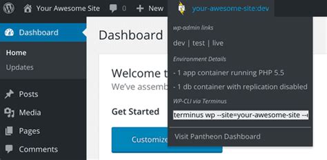Install Plugins Using Git With Sftp And Wordpress Pantheon Docs