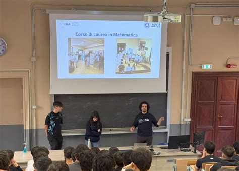 Open Day Del Dipartimento Di Matematica E Informatica Unica Magazine