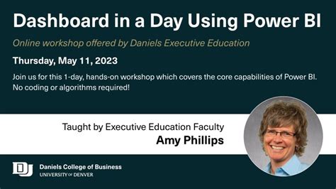 Executive Education At Du On Linkedin Powerbi Datavisualization