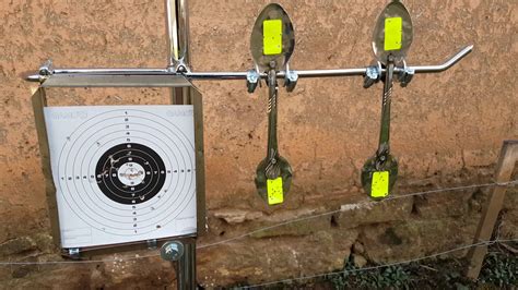 Подвижна мишена за въздушен пистолет а.С.м - YouTube