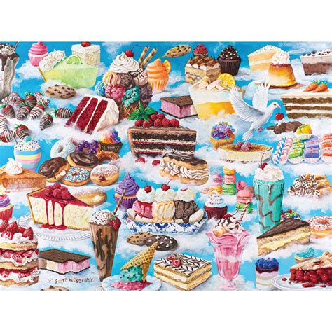 Heavenly Desserts 1000 Piece Jigsaw Puzzle | Bits and Pieces