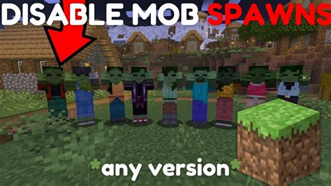 How To Stop Mobs Spawning In Minecraft Full Guide Youtube