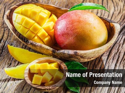 Mango Mango Fruit Cubes Wooden Powerpoint Template Mango Mango Fruit Cubes Wooden Powerpoint