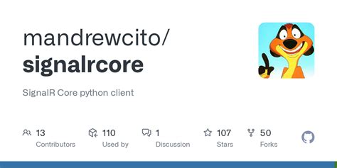 Github Mandrewcitosignalrcore Signalr Core Python Client