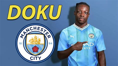 Jeremy Doku Welcome To Manchester City 🔵🇧🇪 Youtube