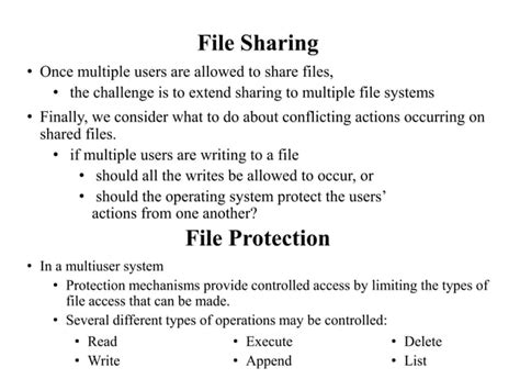 File System Operating System Operating System Ppt